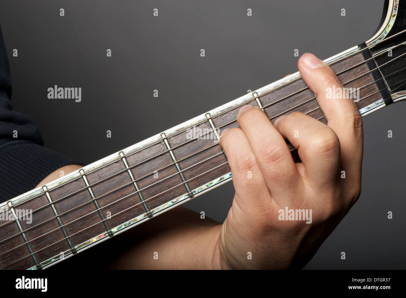 Guitar chords hi-res stock photography and images - Alamy