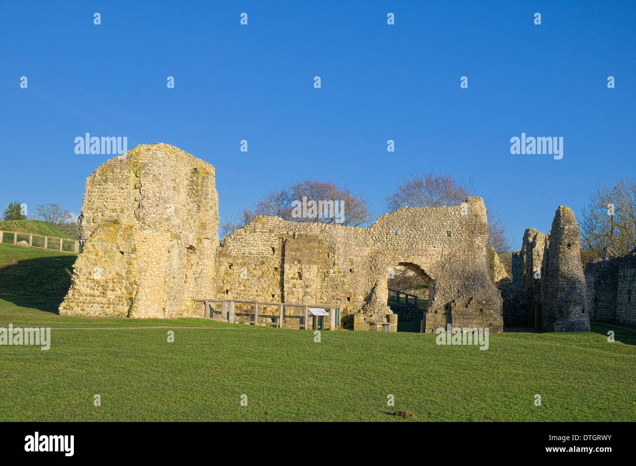 Ruins of St Pancras cluniac priory Lewes East Sussex UK Stock Photo - Alamy