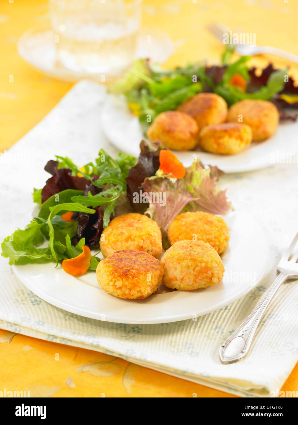 Fried squash balls Stock Photo - Alamy