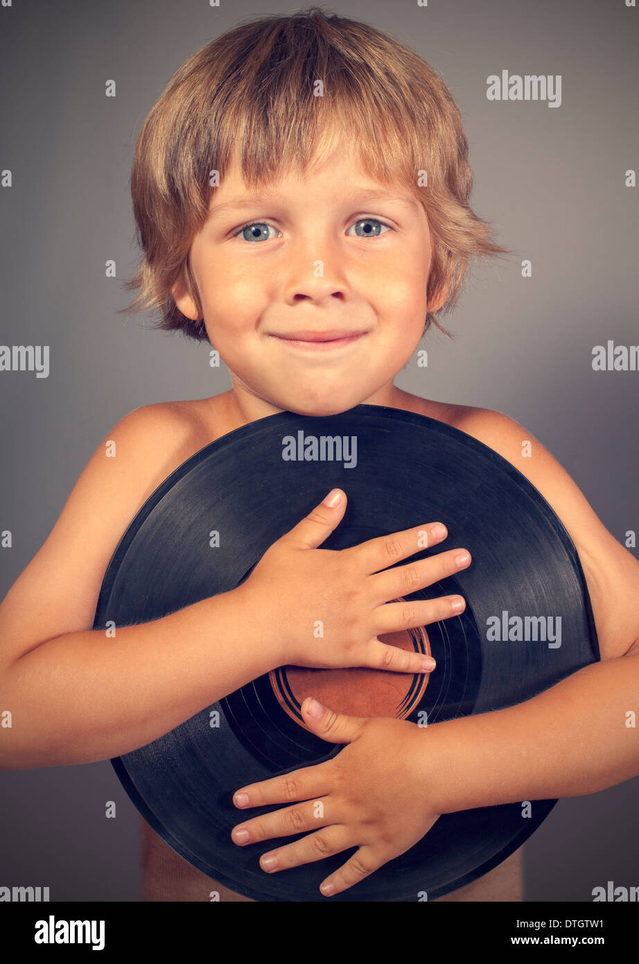 Child record player hi-res stock photography and images - Alamy