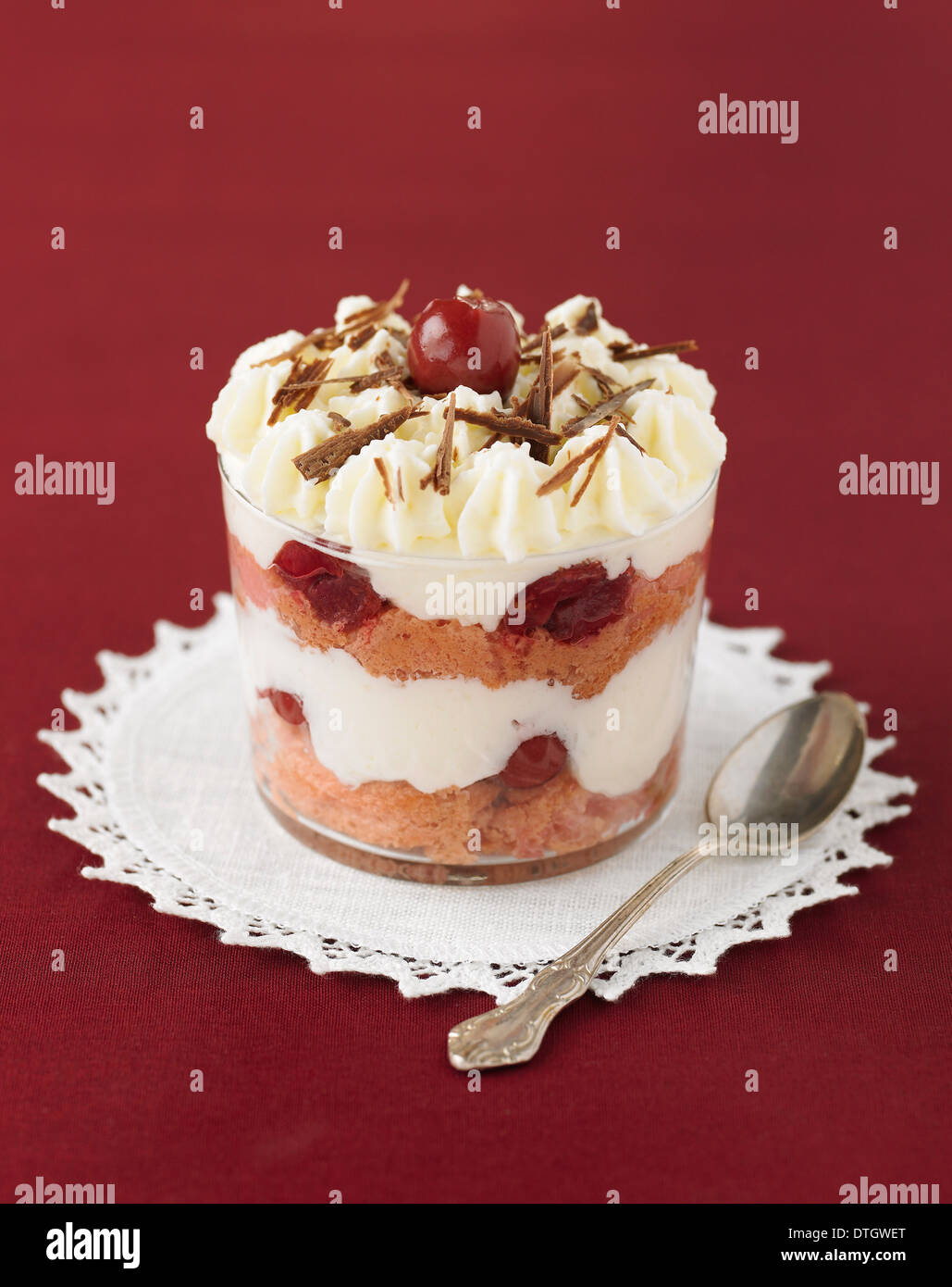 Black Forest Verrine Stock Photo - Alamy