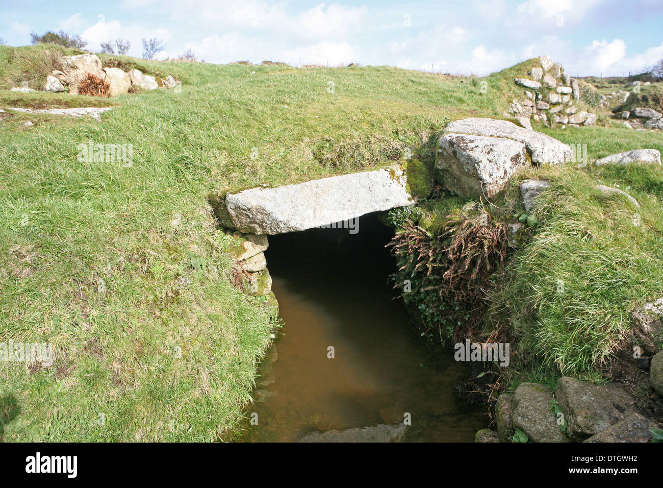 Carn Euny ancient village and archeological site, near Sancreed Penwith ...