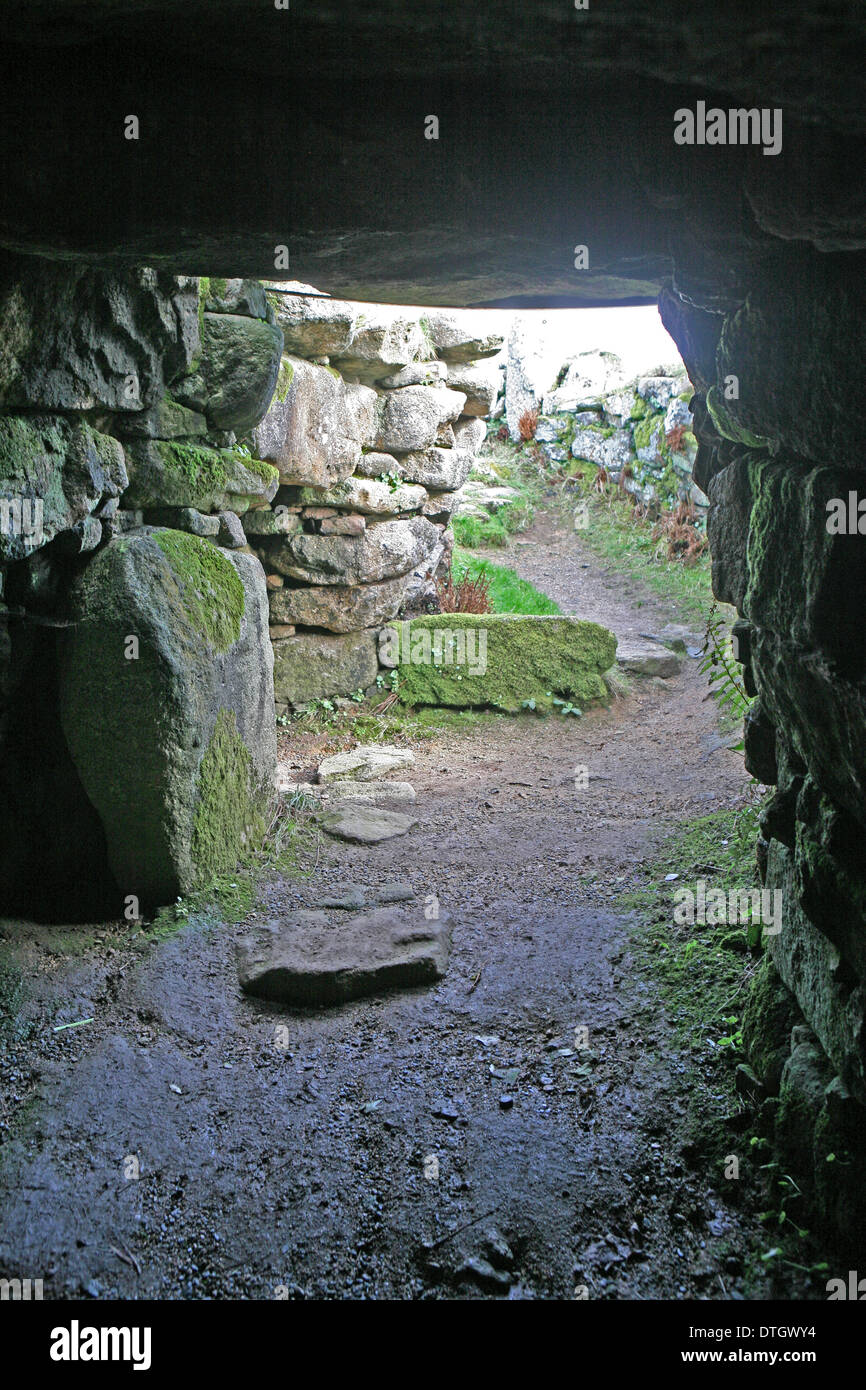 Carn Euny ancient village and archeological site, near Sancreed Penwith ...