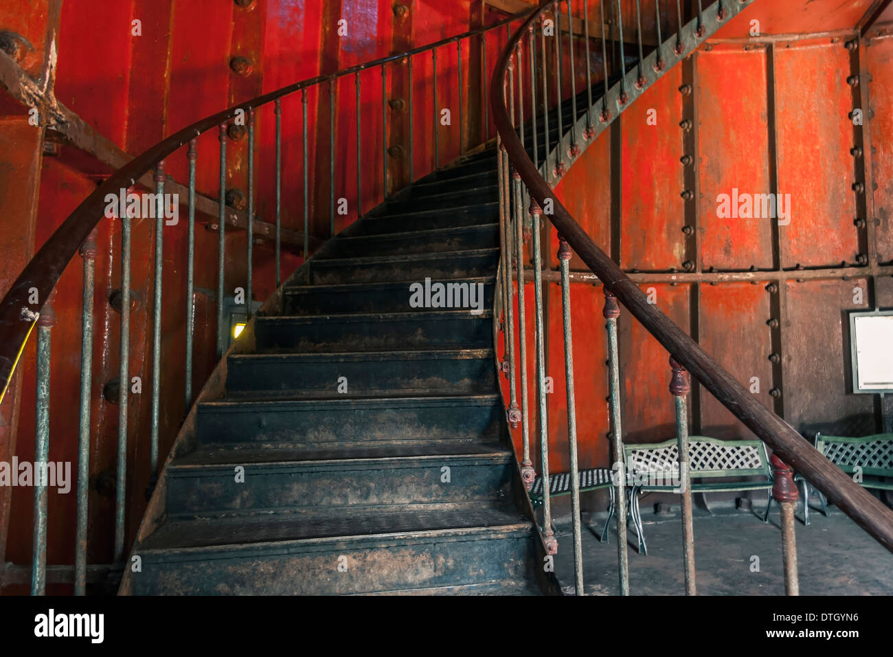 Red stair red staircase hi-res stock photography and images - Alamy