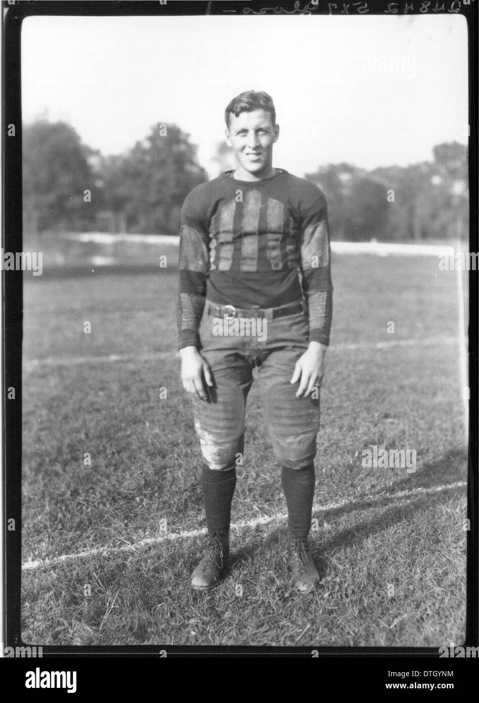 This photograph from 1926 shows George Kent Larick in his football ...