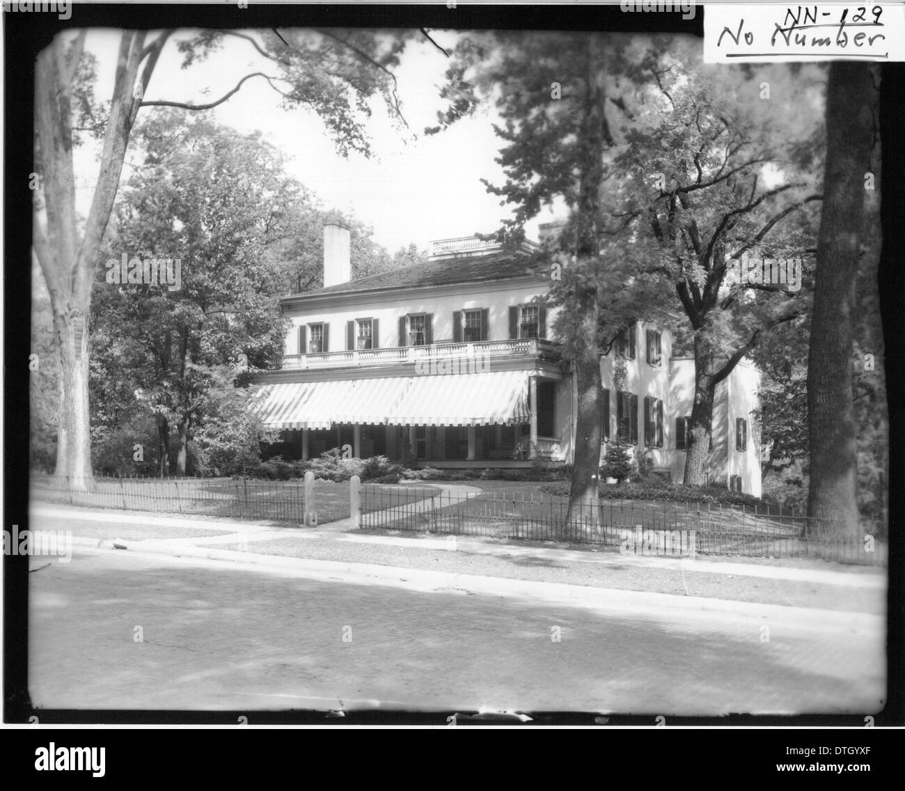 This photograph from 1913 shows Lewis Place at Miami University in ...