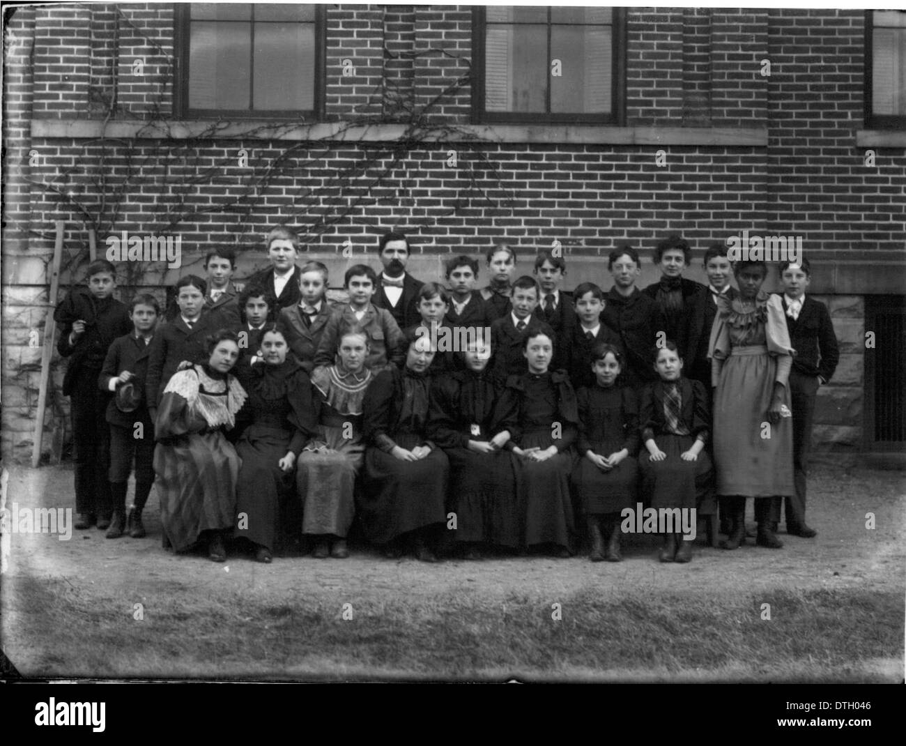 School class photographs Black and White Stock Photos & Images - Alamy