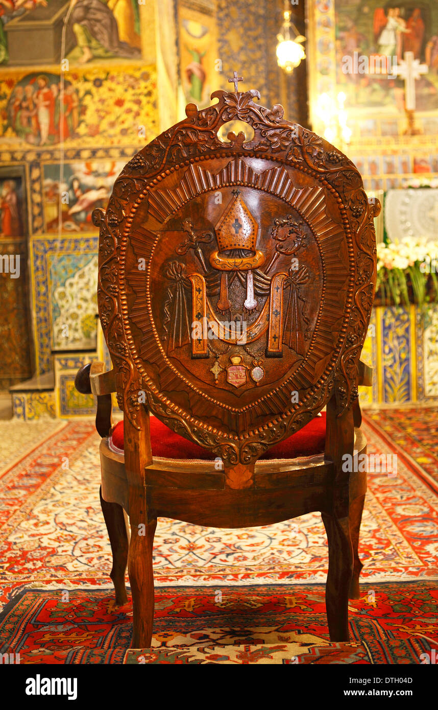 Holy Chair in Armenian Vank Cathedral, UNESCO World Cultural Heritage ...