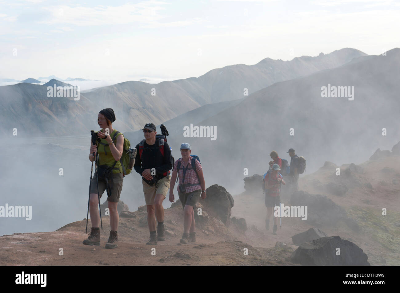 Group activity hiking hi-res stock photography and images - Alamy