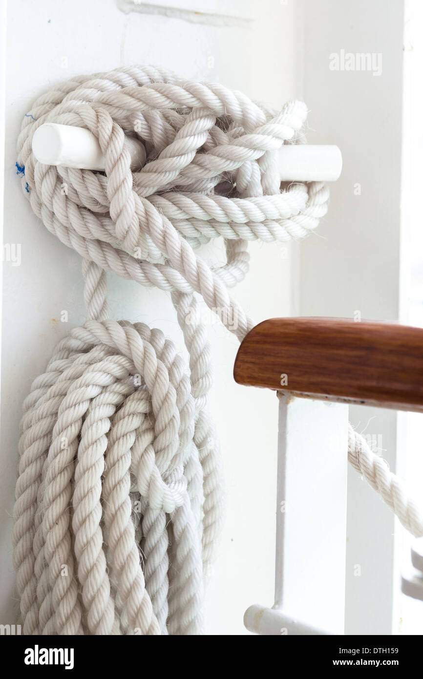 Secured by rope hi-res stock photography and images - Alamy