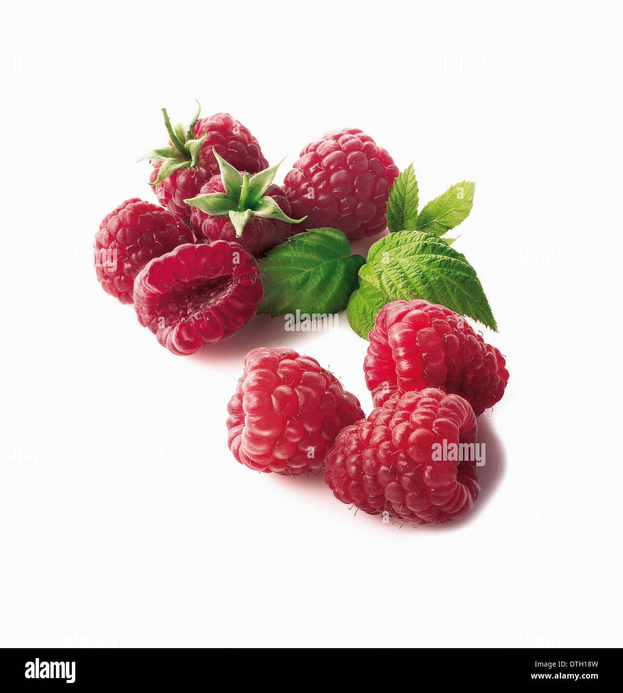Raspberries cut out hi-res stock photography and images - Alamy