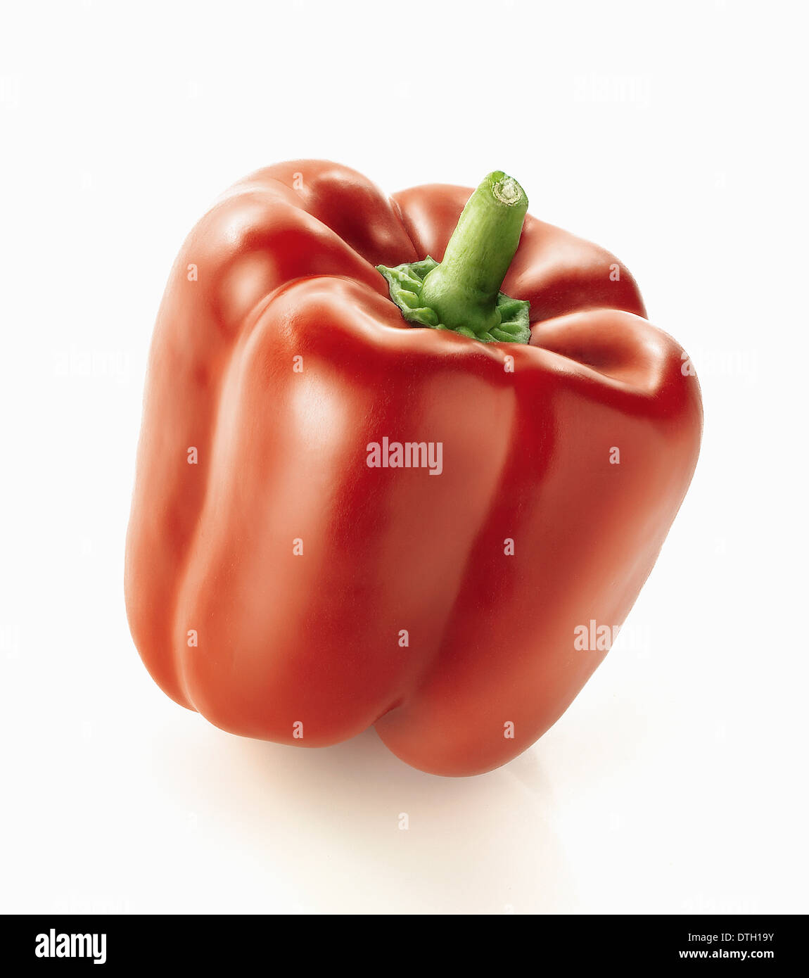 Cut-out red pepper Stock Photo - Alamy