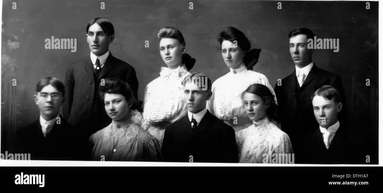 Senior class photos Black and White Stock Photos & Images - Alamy