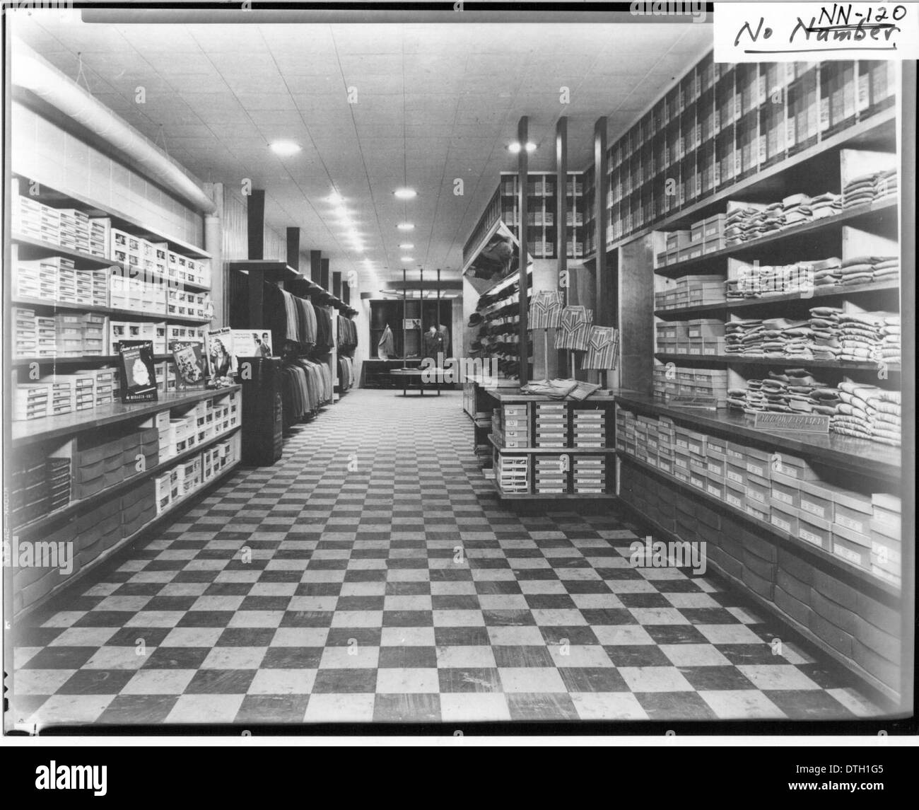 Vintage retail displays Black and White Stock Photos & Images - Alamy