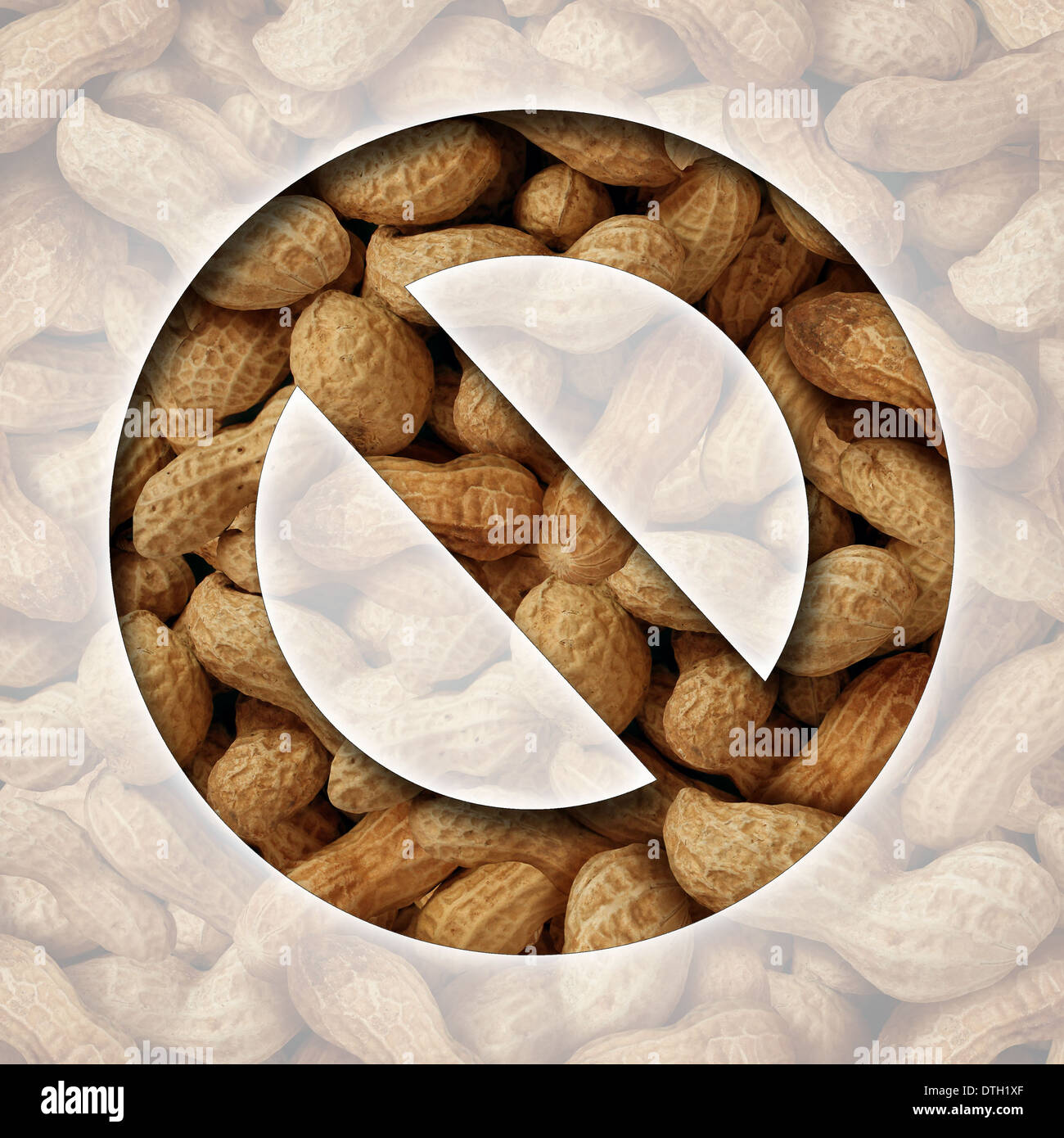 Peanuts warning hi-res stock photography and images - Alamy