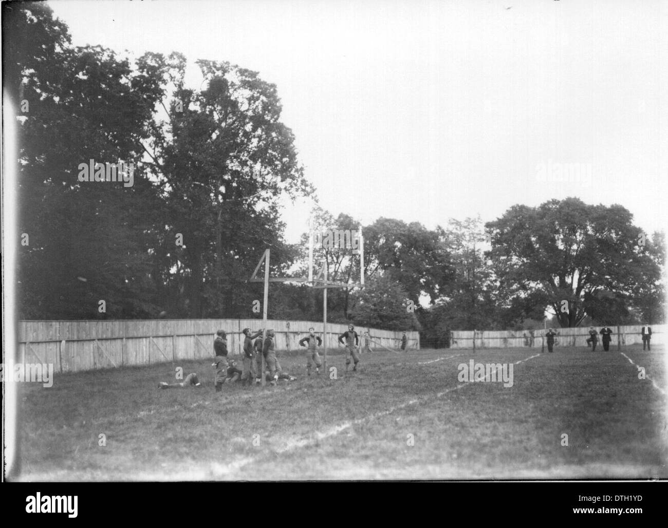 A historical photograph of the Miami-Wilmington football game in 1911 ...