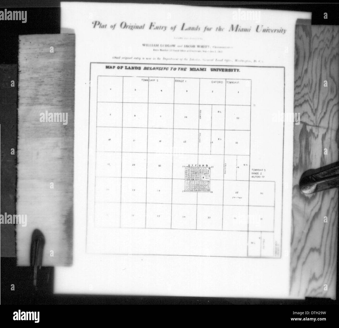 Original land records hi-res stock photography and images - Alamy