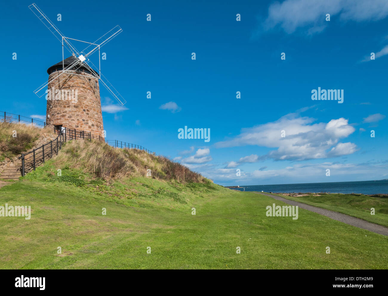 18th Century Windmill St. Monans Fife Scotland Stock Photo - Alamy