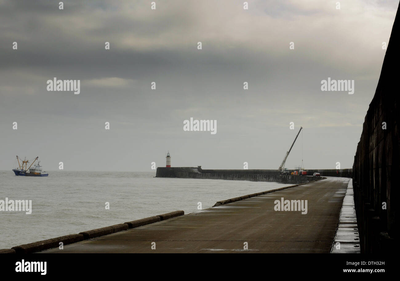 Newhaven arm breach damage hi-res stock photography and images - Alamy