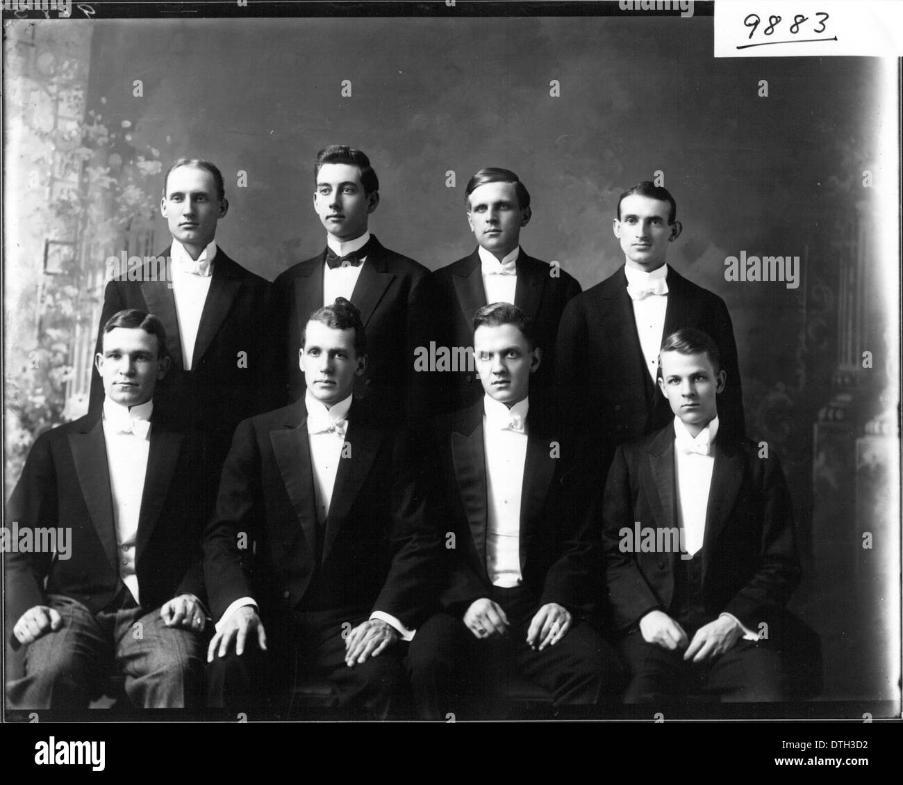 This historic photograph features the 1910 Miami University Debate Team ...