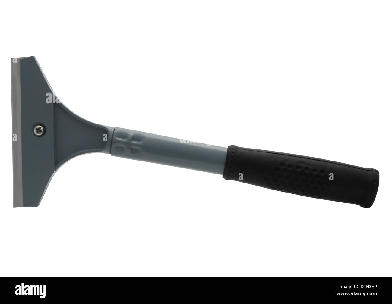 Wallpaper scraper on white background Stock Photo - Alamy