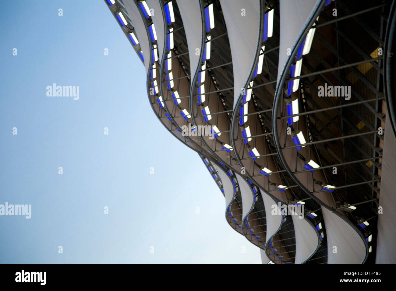 Multi Storey Car Park, Cardiff Bay Stock Photo - Alamy