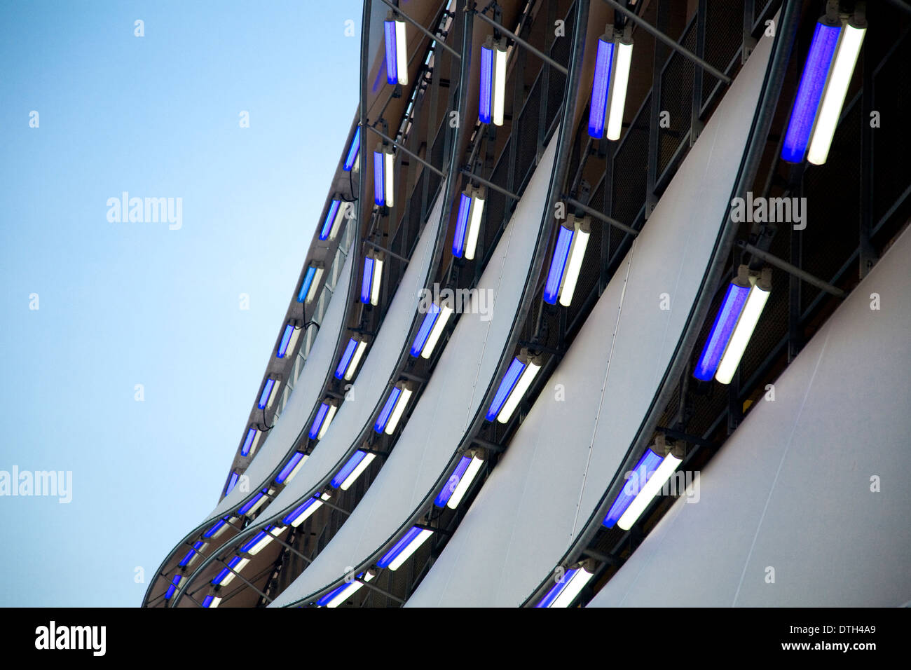 Multi Storey Car Park, Cardiff Bay Stock Photo - Alamy