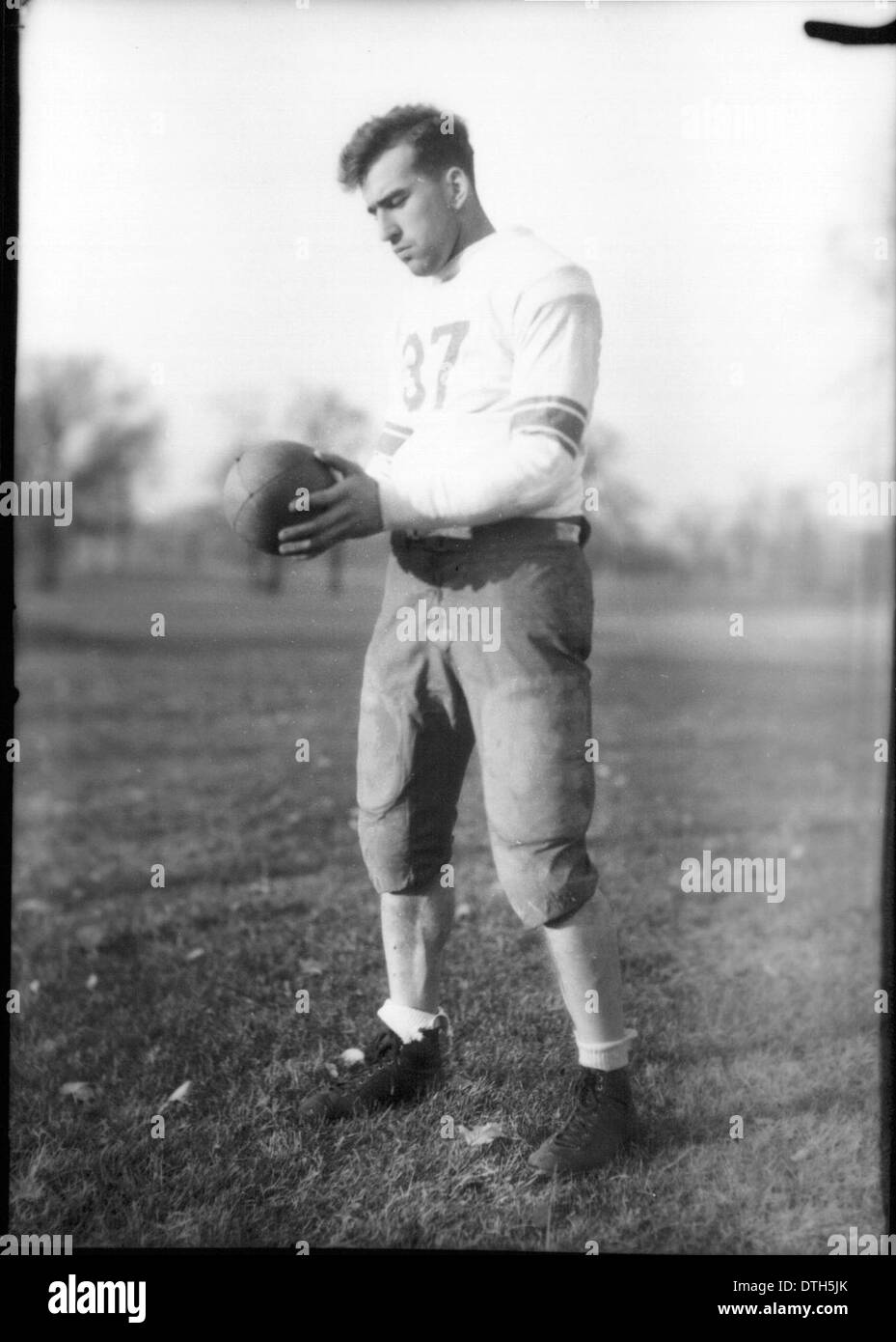 Stanley Lewis, a football player from Miami University, is pictured in ...