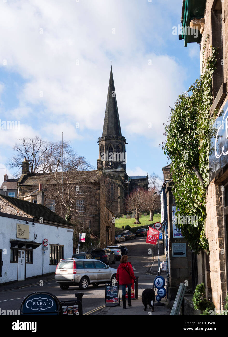 Bakewell town centre hi-res stock photography and images - Alamy