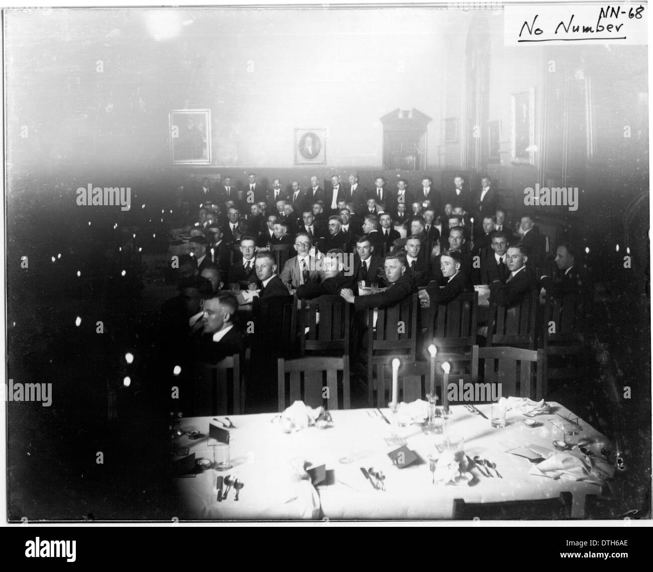 Dining hall building Black and White Stock Photos & Images - Alamy