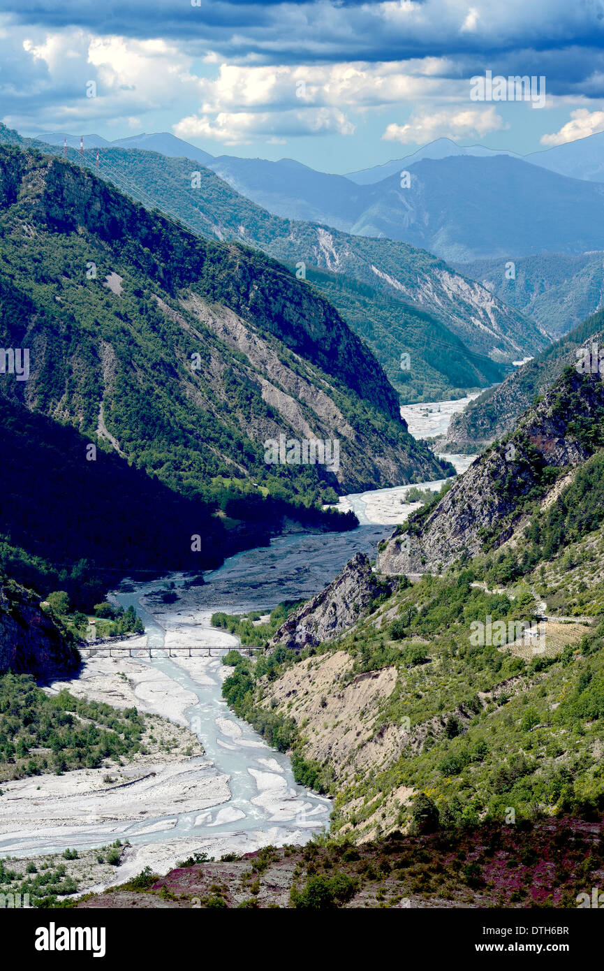 Europe, France, Alpes-Maritimes, Mercantour National Park, valley of ...