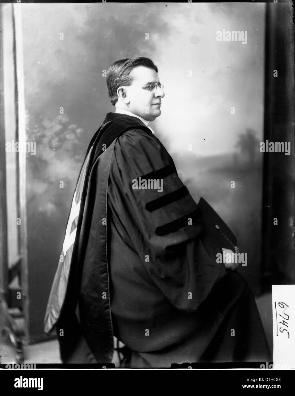 This portrait of Guy Potter Benton, a prominent figure in academia ...