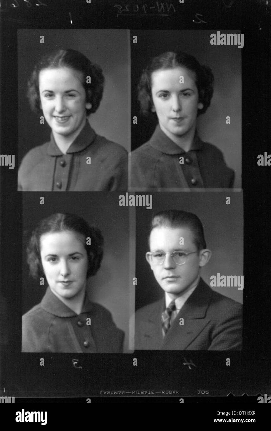 The 1937 McGuffey High School yearbook portraits capture a snapshot of ...