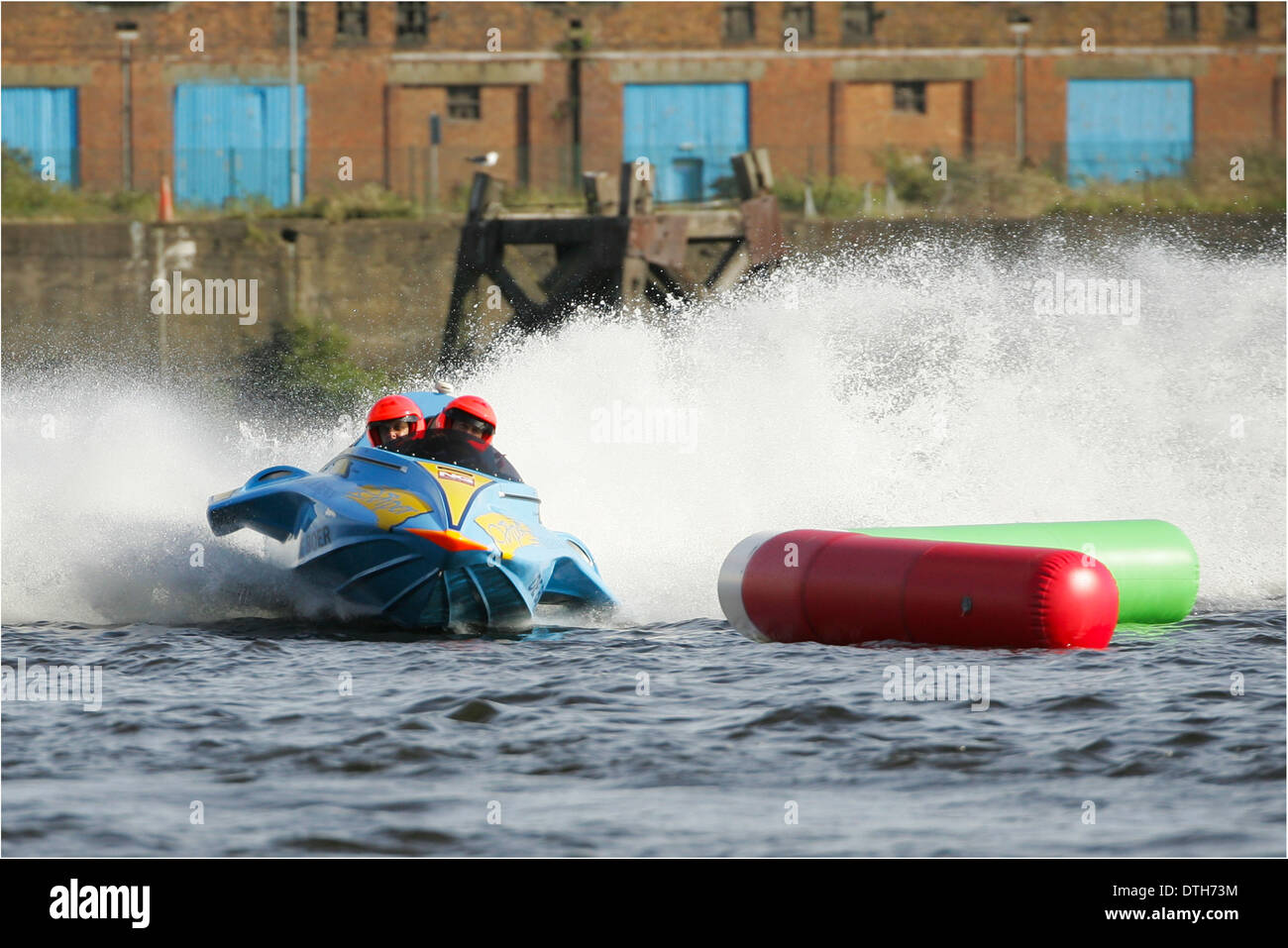 Speed boats at the Harbour Festival Cardiff Stock Photo - Alamy