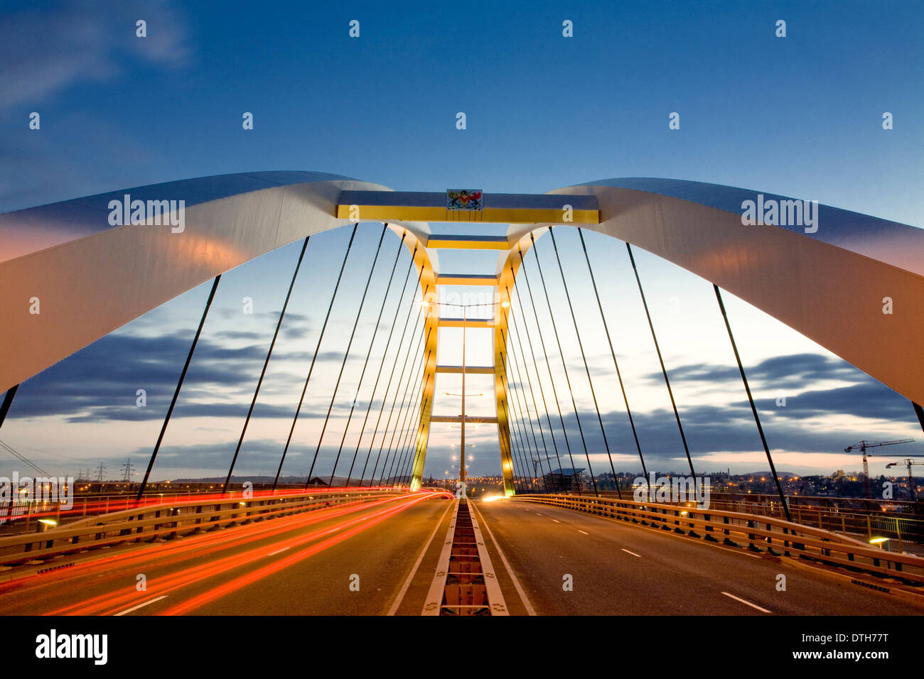 Newport road bridge, South Wales Stock Photo - Alamy