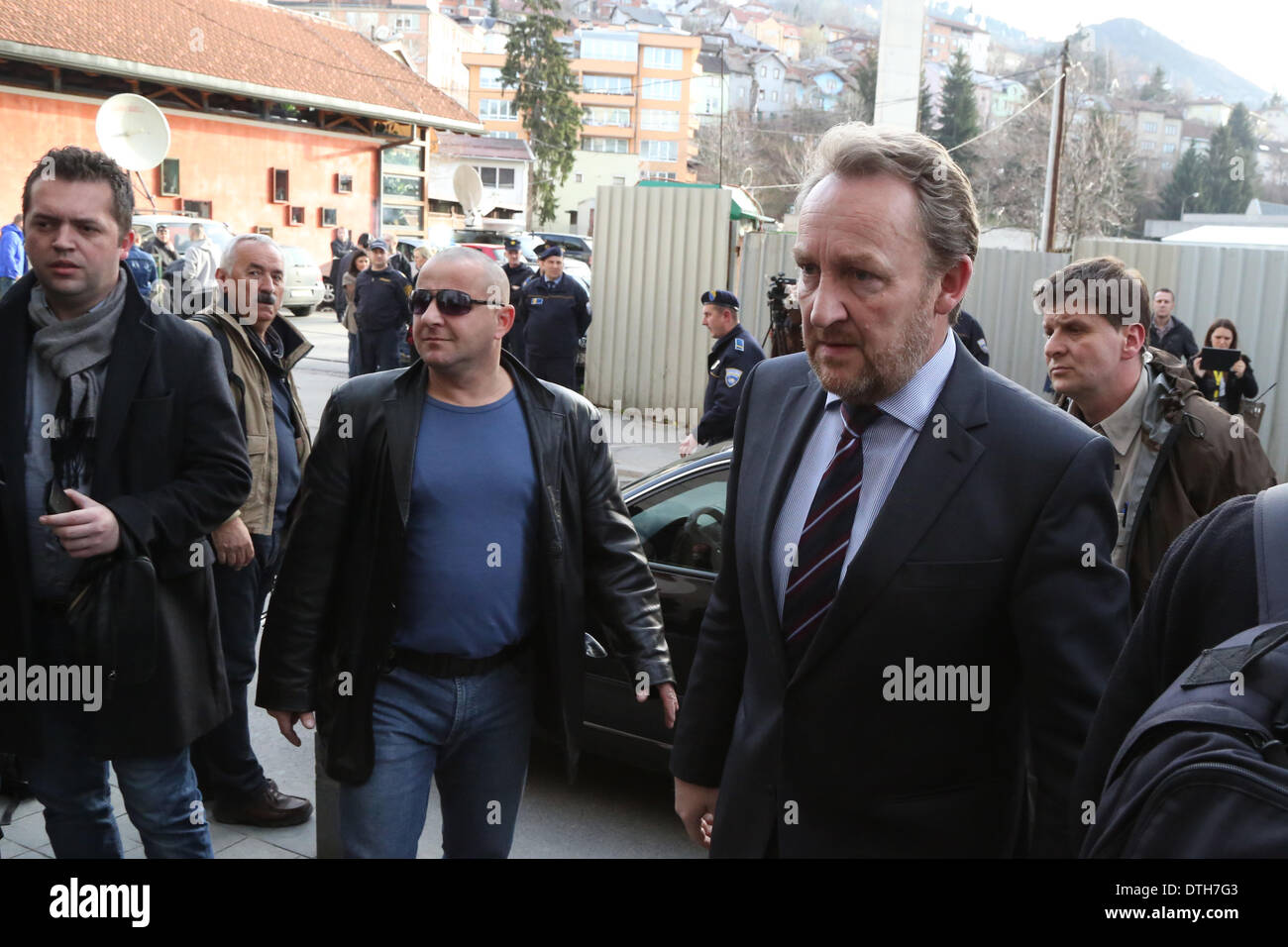 Sarajevo, Bosnia-Herzegovina. 17th Feb, 2014. Vice president of SDA ...