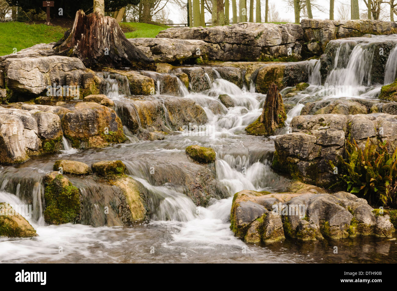 Artificial rock waterfalls hi-res stock photography and images - Alamy