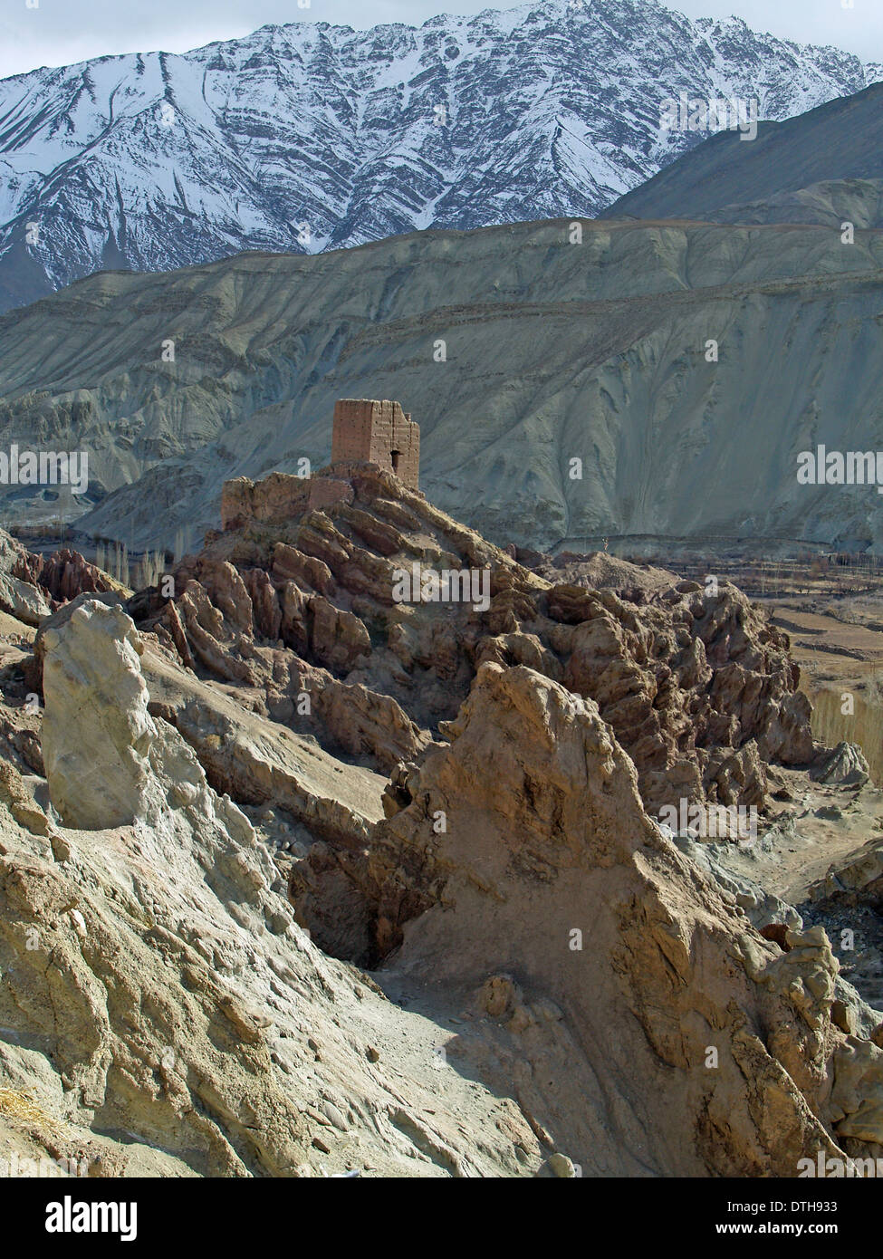 A watchtower of the Basgo Citadel,Ladakh,India Stock Photo - Alamy
