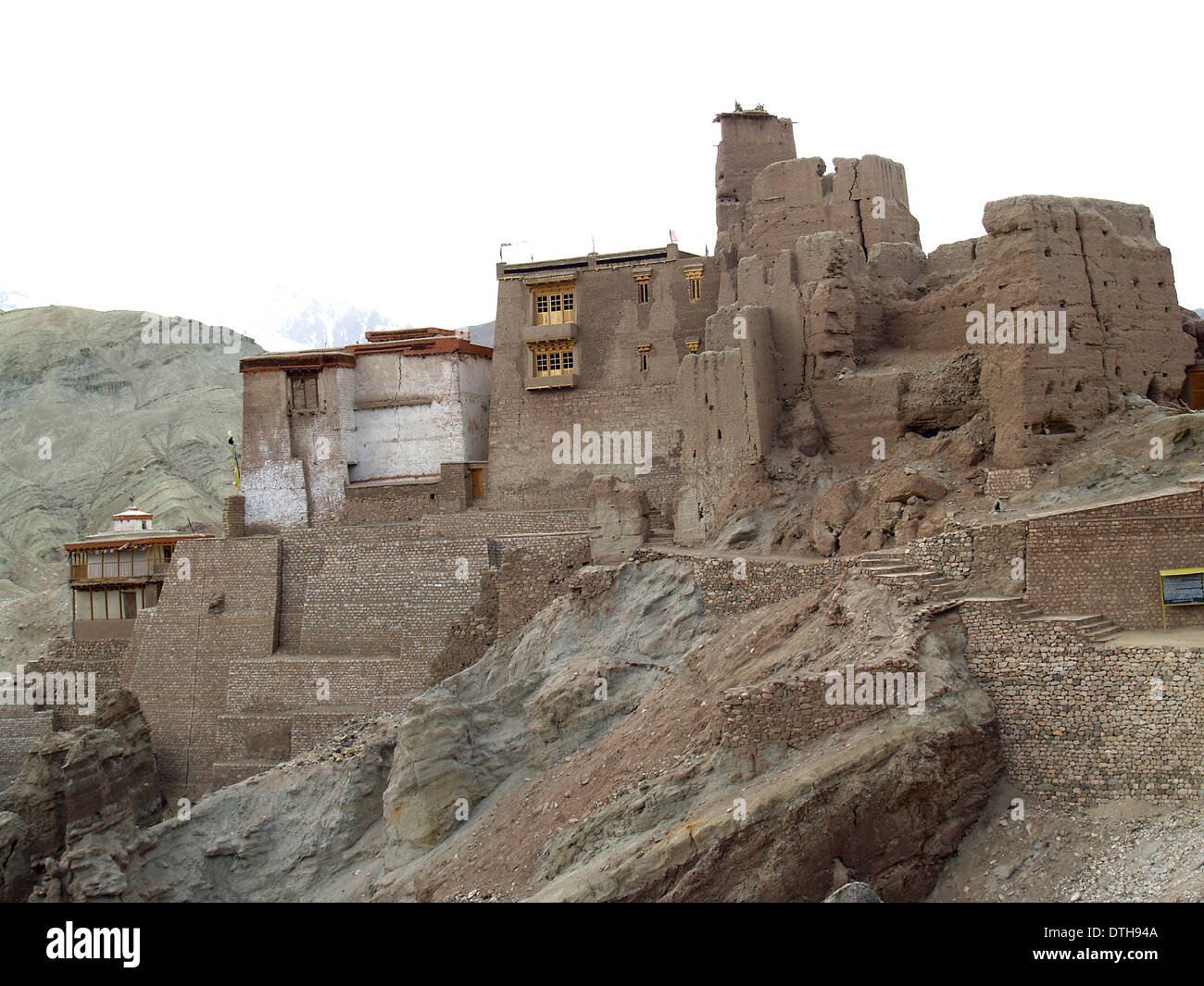 The Basgo Citadel,Ladakh,India Stock Photo - Alamy