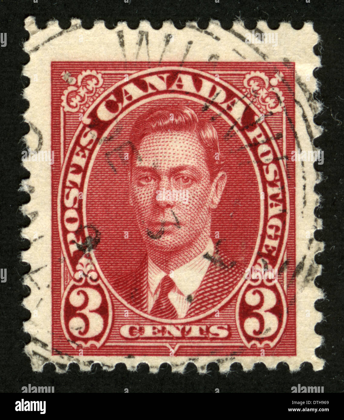 King george vi postcard stamp hi-res stock photography and images - Alamy