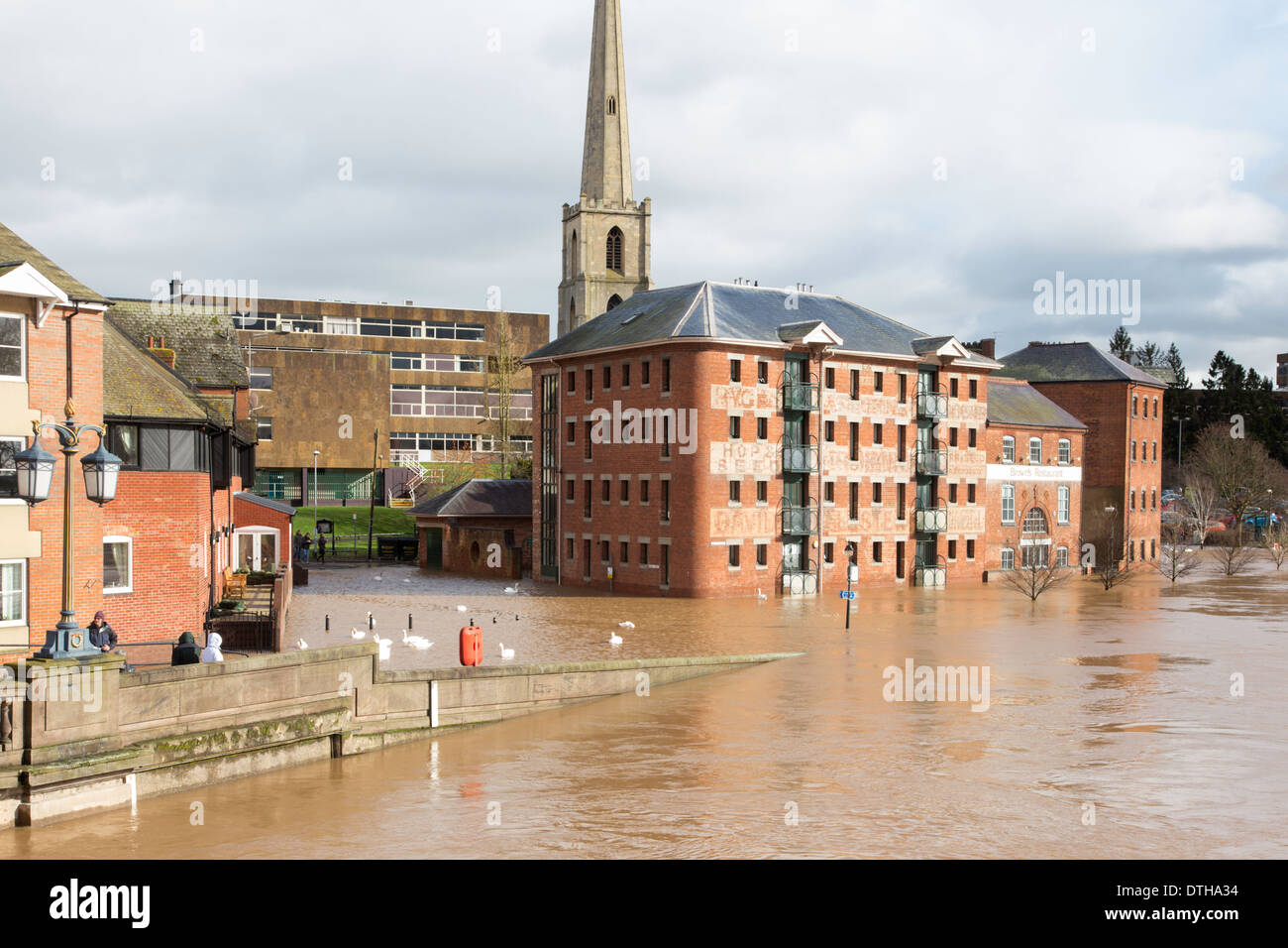 Worcester flooding hi-res stock photography and images - Alamy