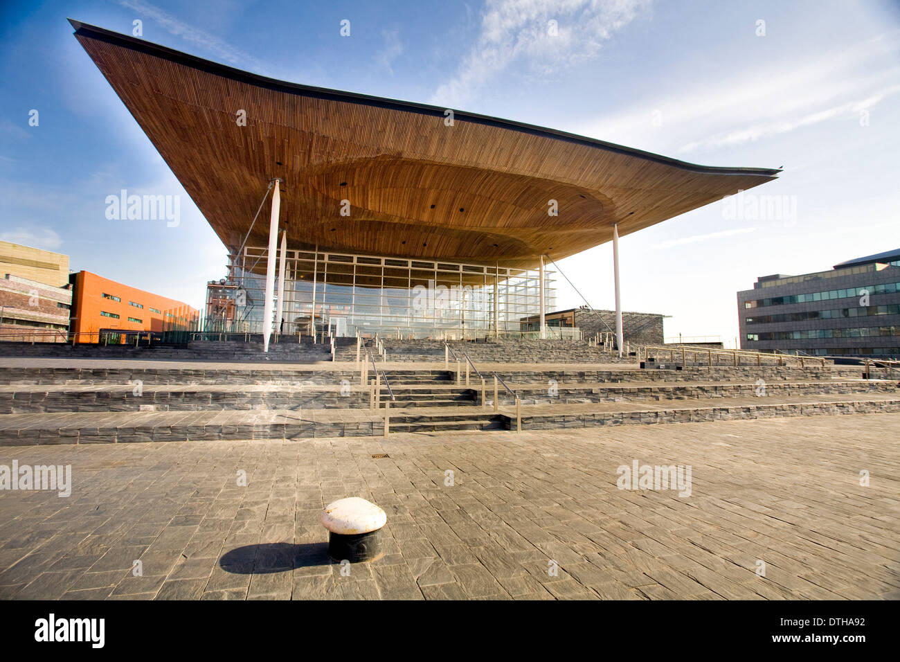 Welsh assembly senedd building hi-res stock photography and images - Alamy