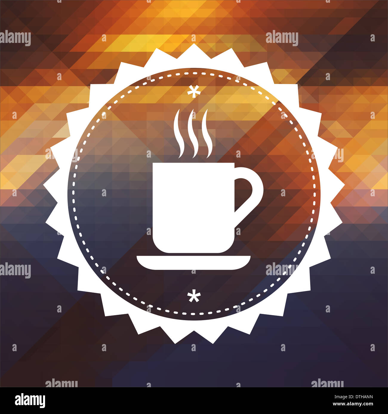 Coffee triangle hi-res stock photography and images - Alamy