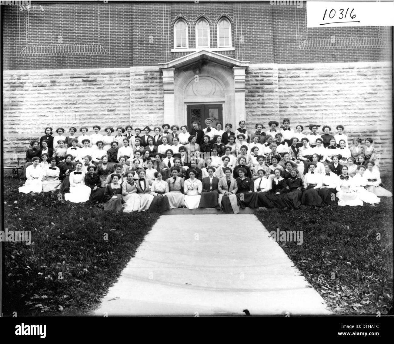 Ohio State Normal College freshman class 1910 Stock Photo - Alamy