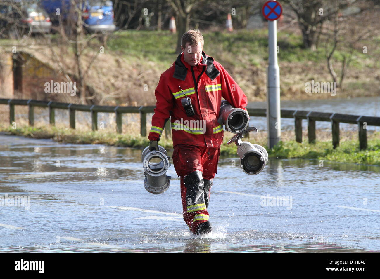 Receding floodwaters hi-res stock photography and images - Alamy