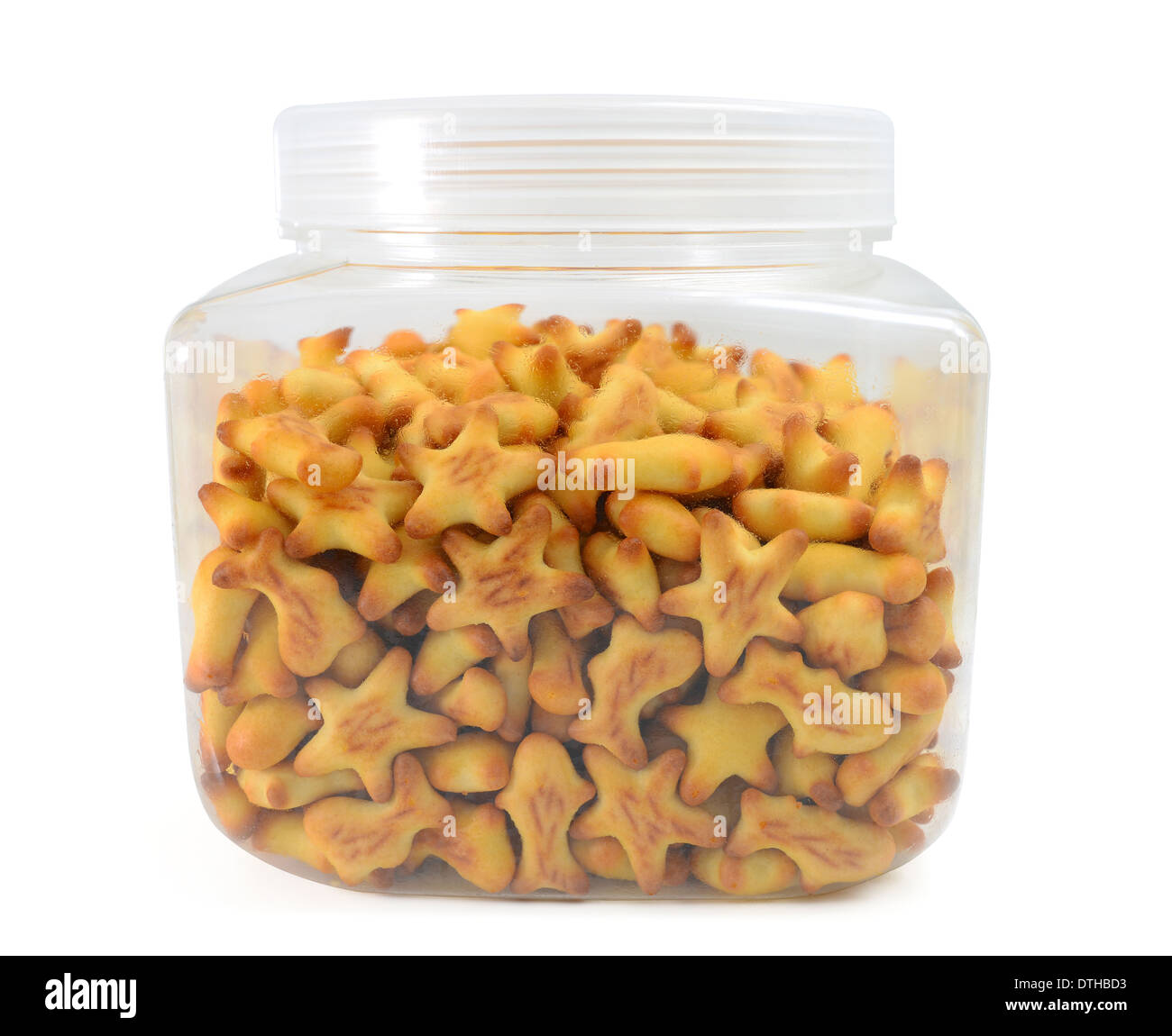 crackers in plastic box, with clipping path Stock Photo - Alamy