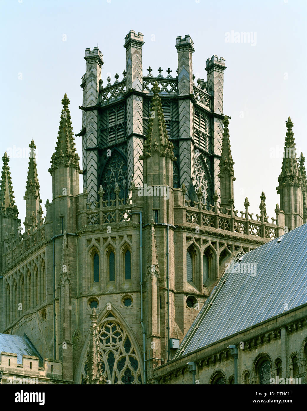 The Octagon on Ely Cathedral Cambridgeshire Stock Photo - Alamy
