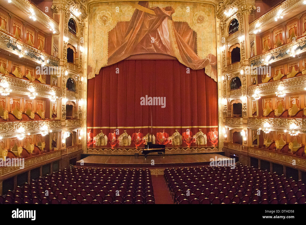 Colon theater, Buenos Aires Stock Photo - Alamy