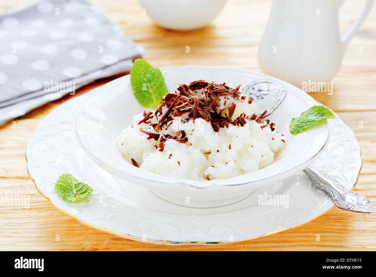Rice pudding hi-res stock photography and images - Alamy