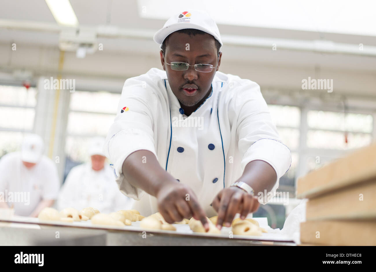 Weinheim, Germany. 14th Feb, 2014. David Katamba from Uganda, who ...